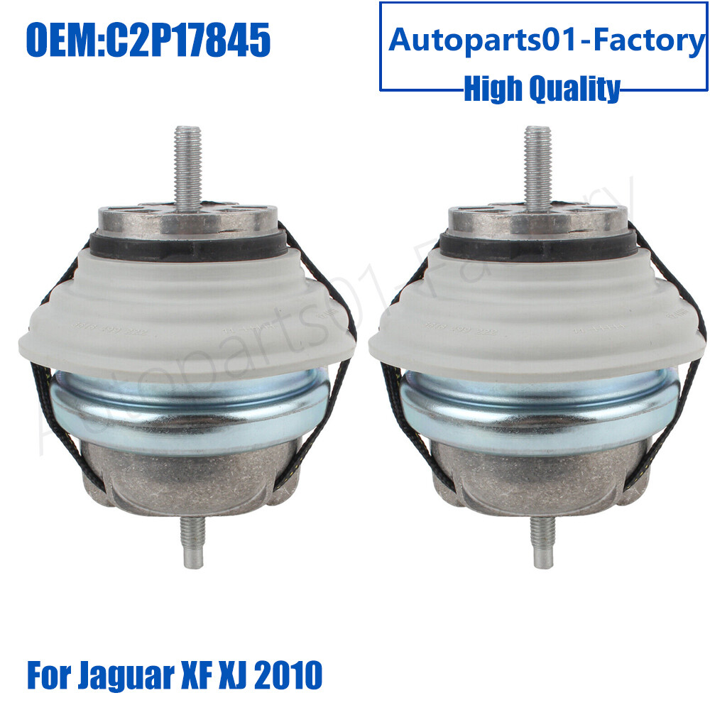 1Pair Engine Motor Mount Front Left + Right For Jaguar XF XJ 2009-2013 ...