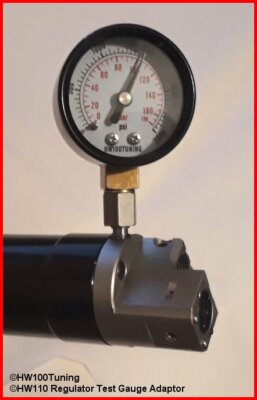 HW110 Regulator Pressure Testing Gauge KIT for WEIHRAUCH HW110 & HW44 ...