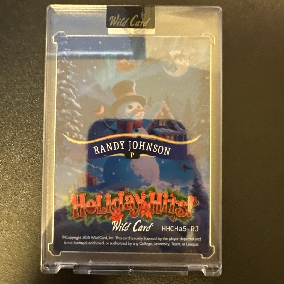 2025 Wild Card Multi Holiday Hits! Christmas Hit! 1/1 Jack Frost ...