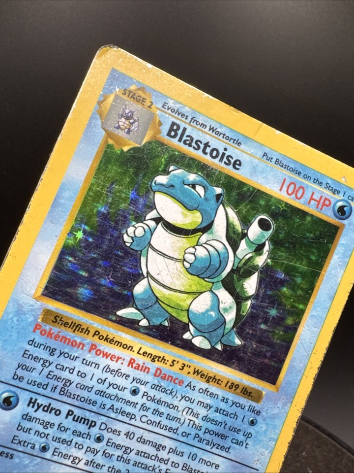Blastoise Shadowless Base Set Holo 2/102 Pokemon | eBay