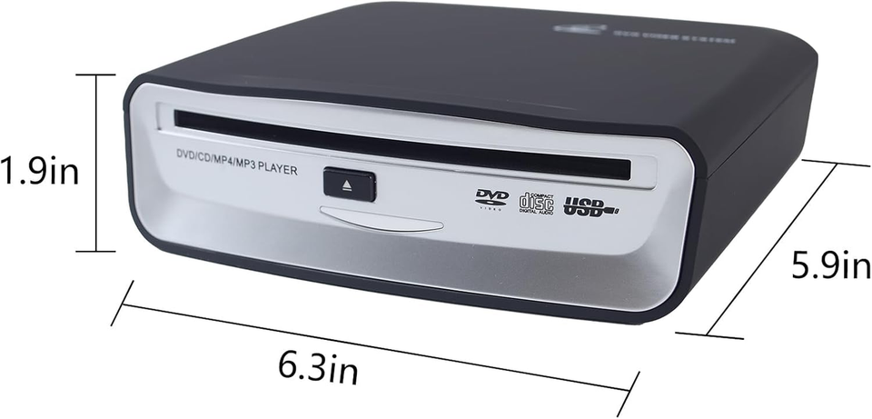 USB External CD Player for Car with USB Port AUX Port Portable ...
