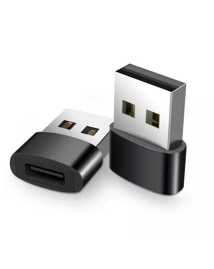 PACK 3-USB C To USB A Charger Converter Adapter For Samsung A15 A25 A35 ...