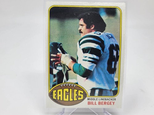 1976 Topps Football Bill Bergey Card #165 NM | eBay