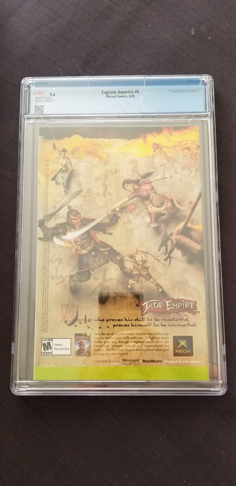 Captain America #6 CGC 9.6 1st Appearance Winter Soldier * Key App ...