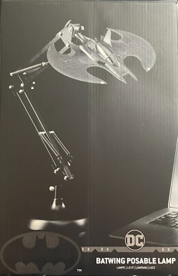 Batman Batwing Posable Desk/Tabletop LED 60cm Night Light Home Decor ...