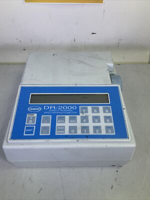 HACH DR/2000 Direct Reading Spectrophotometer - NG E4D | eBay