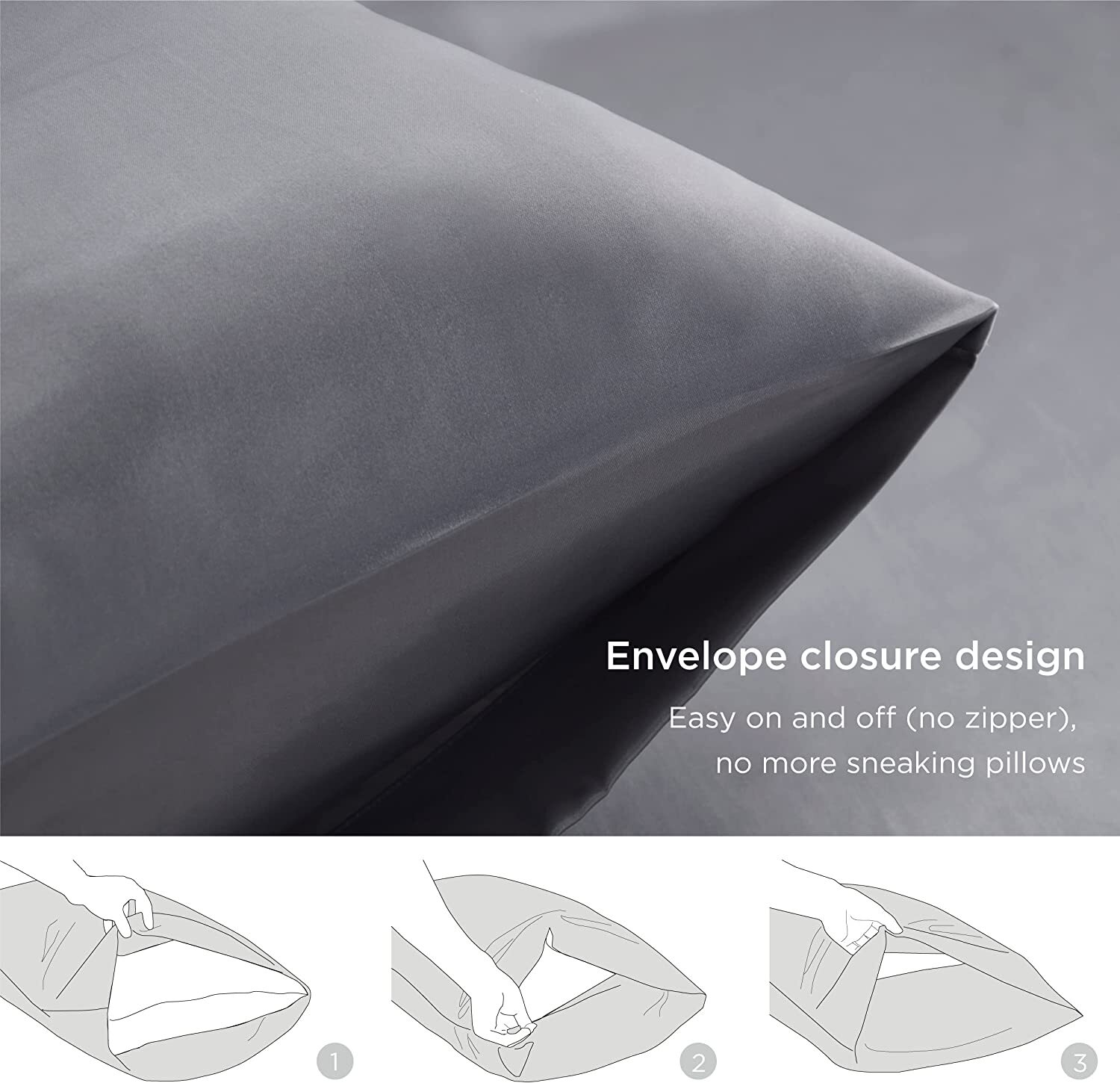 2200TC 4 Pieces Ultra Soft Flat Fitted Sheet Set Single/KS/Double/Queen ...