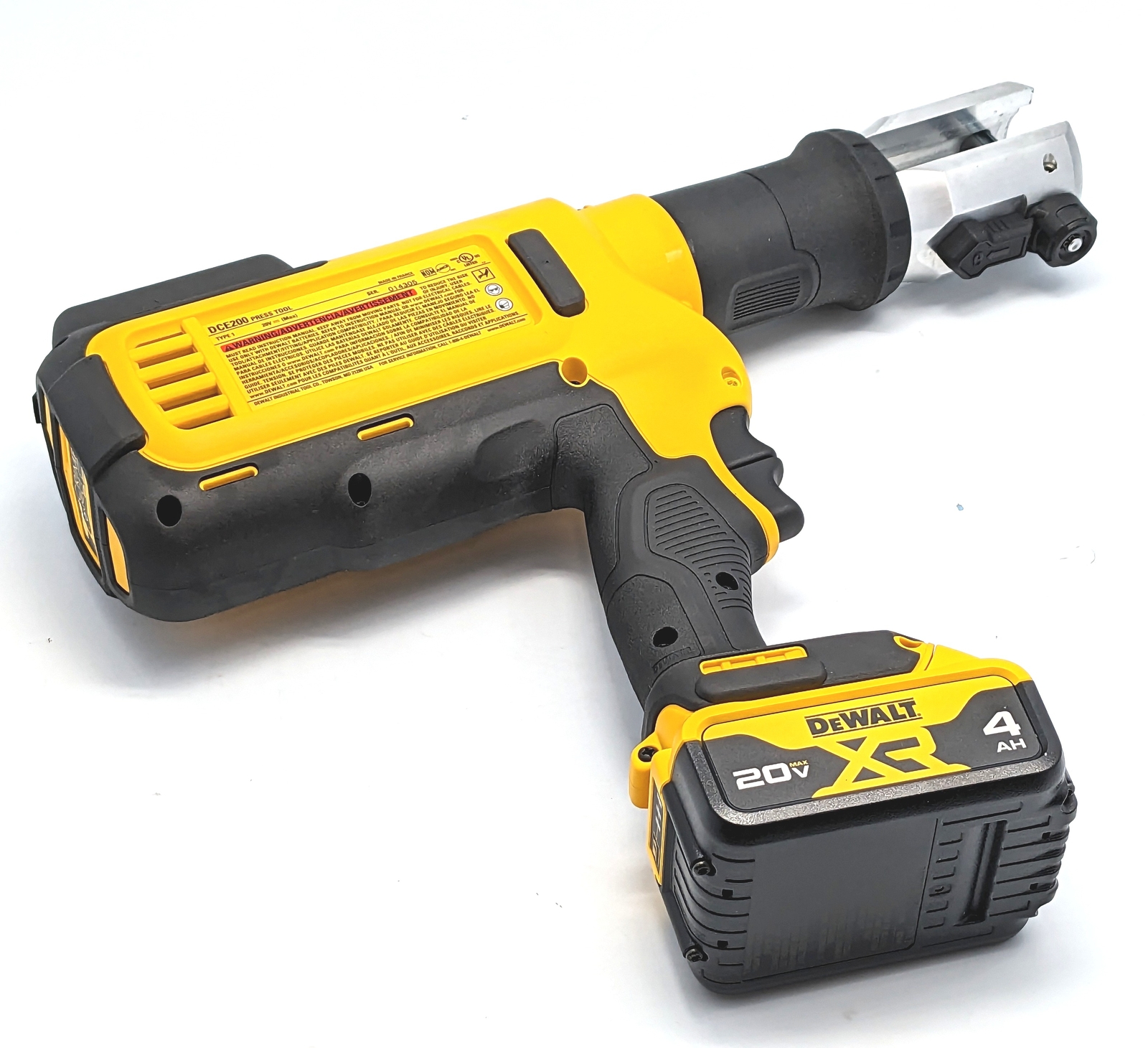 DEWALT DCE200M2 20V Max Cordless Plumbing Pipe Press Tool Kit | eBay