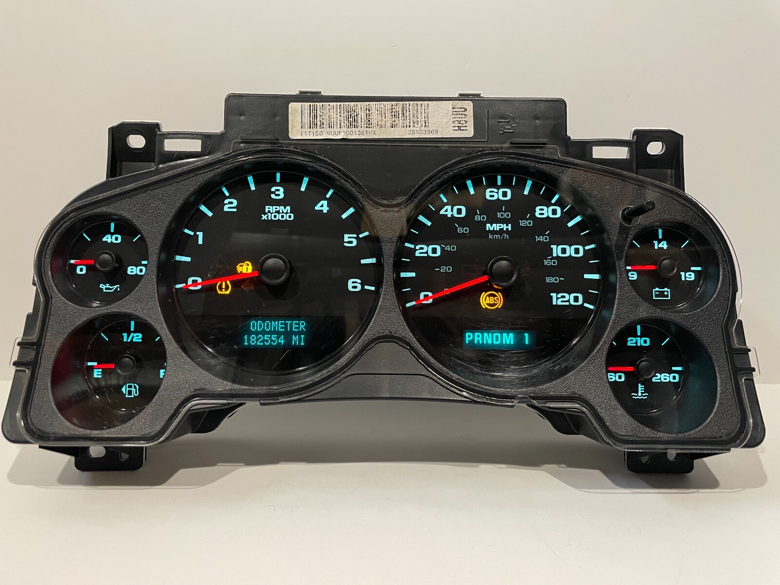 07-12 Silverado 2500HD 3500 Speedometer Instrument Gauge Cluster | eBay
