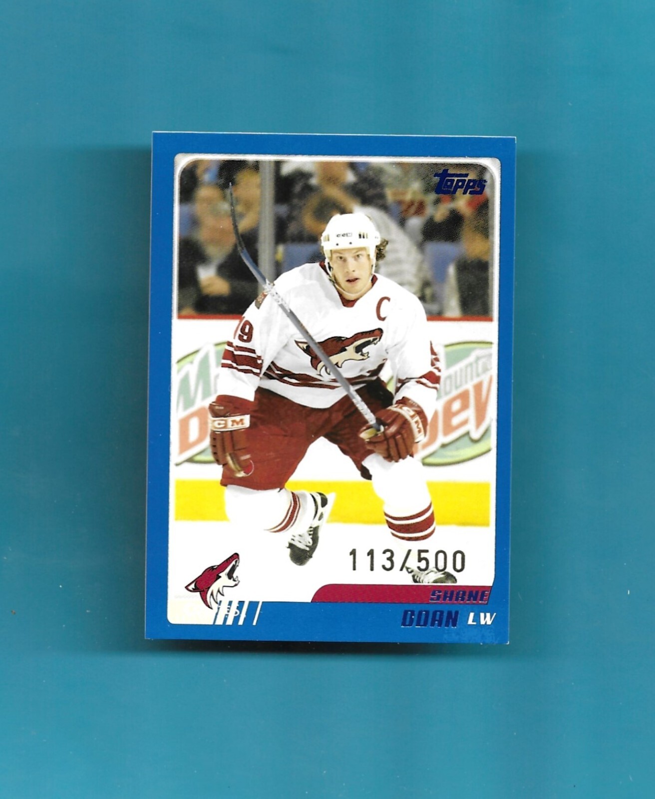 2003-04 Topps Traded BLUE LIMITED # TT56 SHANE DOAN /500 PHOENIX ...