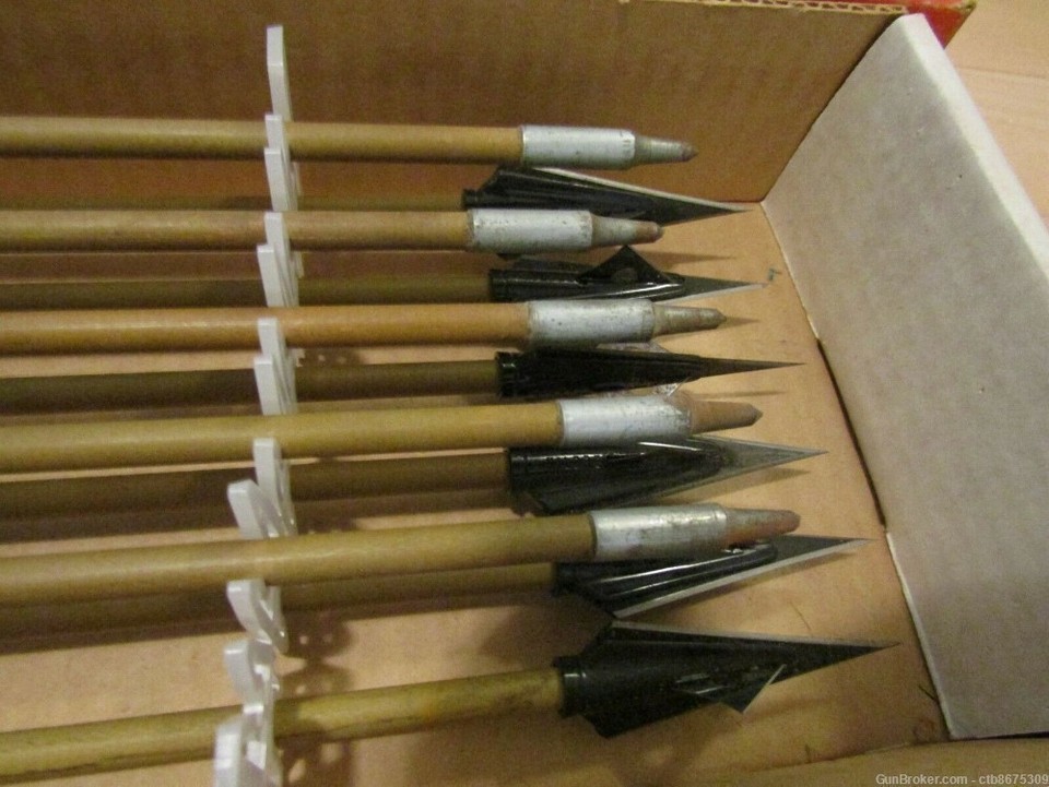 Colt Firearms Micro-Flite Arrows Broadheads Box of 11 Vintage 1960's | eBay