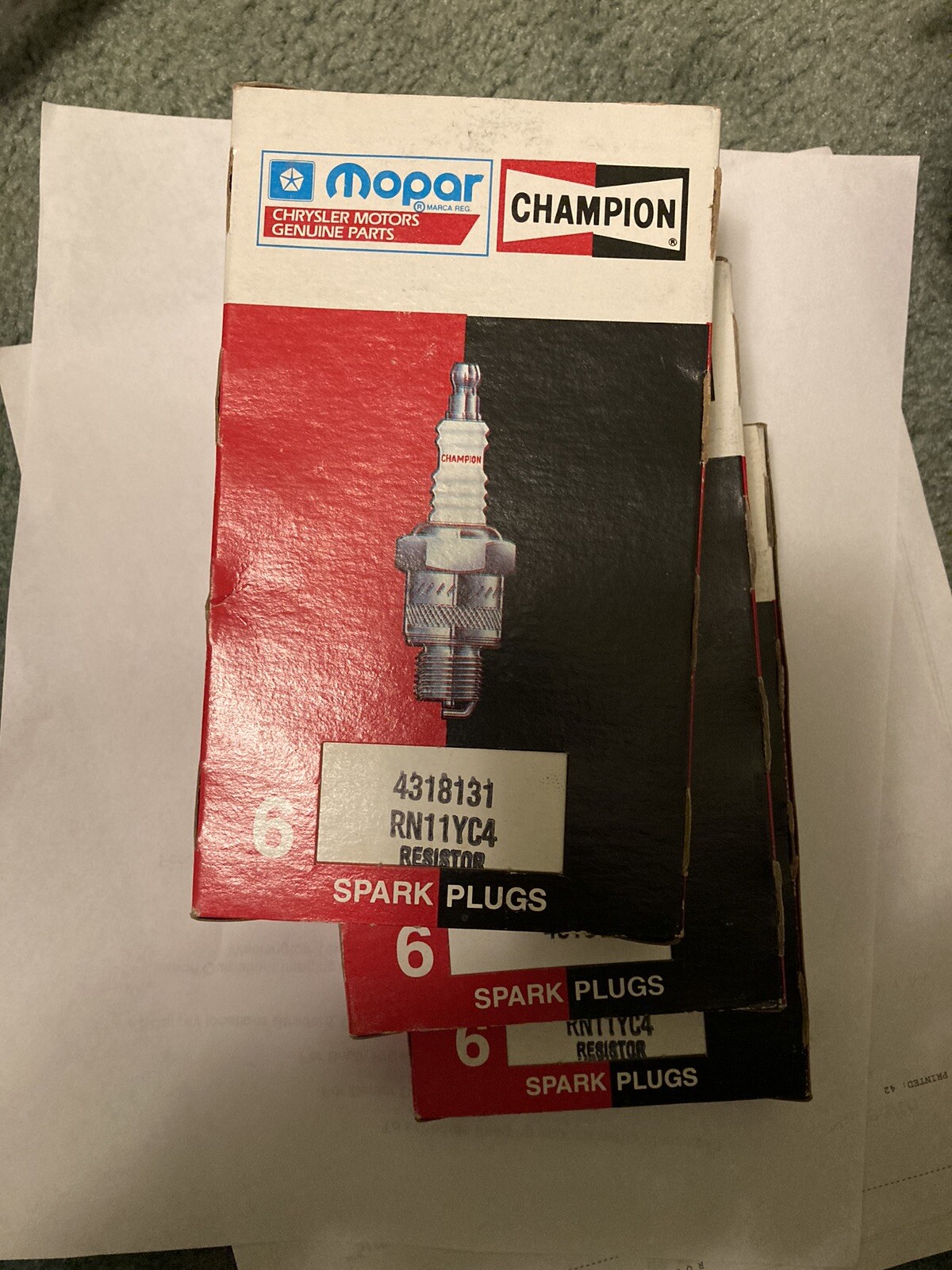 Spark Plug Mopar 4318131 for sale online | eBay