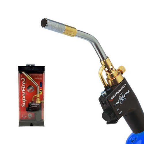 ROTHENBERGER Super Fire 2 Brazing Torch - Soldering/Welding/Plumbing, 3 ...