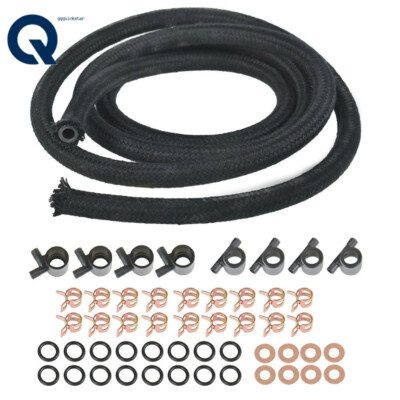 For 7.3 7.3L Ford IDI Fuel Injector Return Line Kit Diesel Trucks 1988 ...