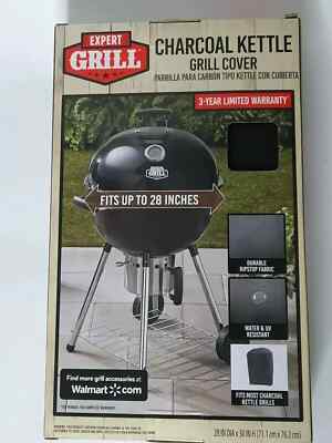 Expert Grill Charcoal Kettle Grill Cover Fits Most upto 28" Water & UV ...