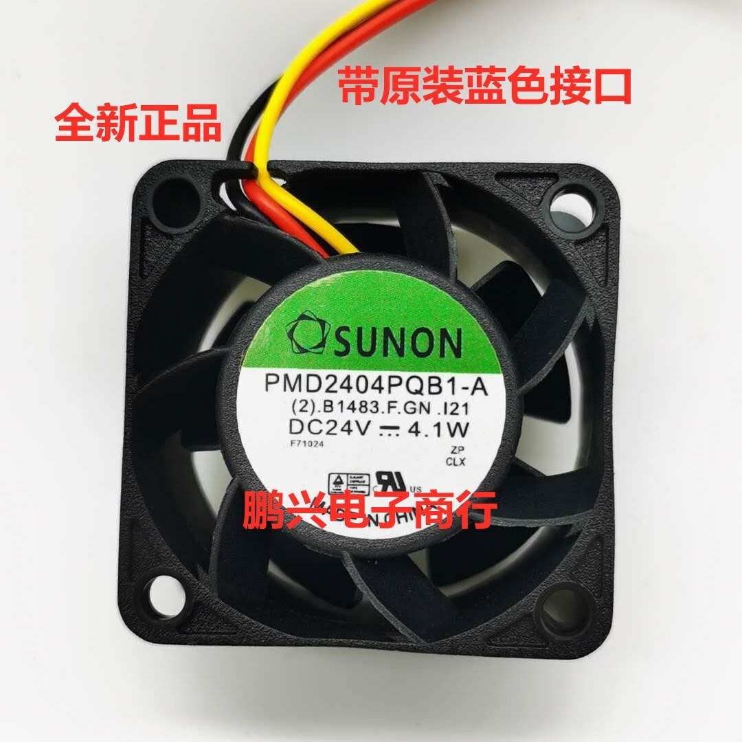 1pcs For PMD2404PQB1-A DC24V 4.1W inverter fan 3-wire | eBay