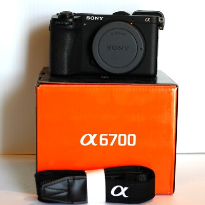 Sony Alpha 6700 26 MP APS-C Mirrorless Camera - Black (Body Only ...