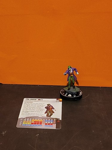 Rare HeroClix DC Comics Notorious 073 Batman The Joker Chase Figure ...