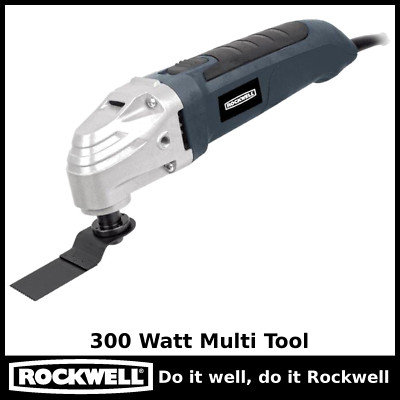 Rockwell 300w Oscillating Multi Tool Kit With 6 Accessories RD5509 ...