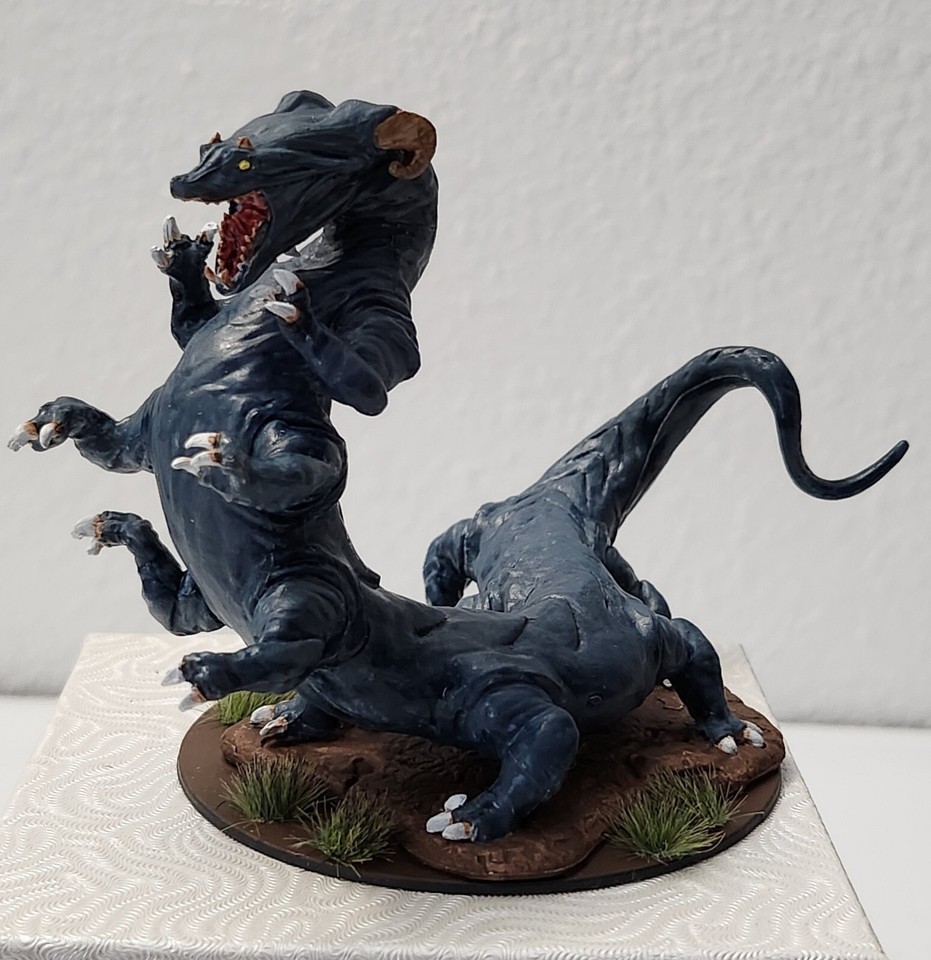 D&D Nolzur's Marvelous Miniatures: Behir (90037) Painted By Pizzazz | eBay