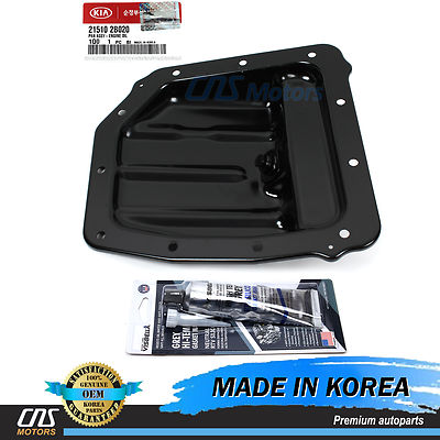 GENUINE Engine Oil Pan for 10-20 Hyundai Accent Veloster Kia Rio Soul ...