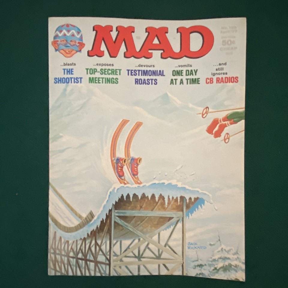 Mad Magazine 1977 Al Jaffee #190, 192, 195 King Kong CB Radios Skier | eBay