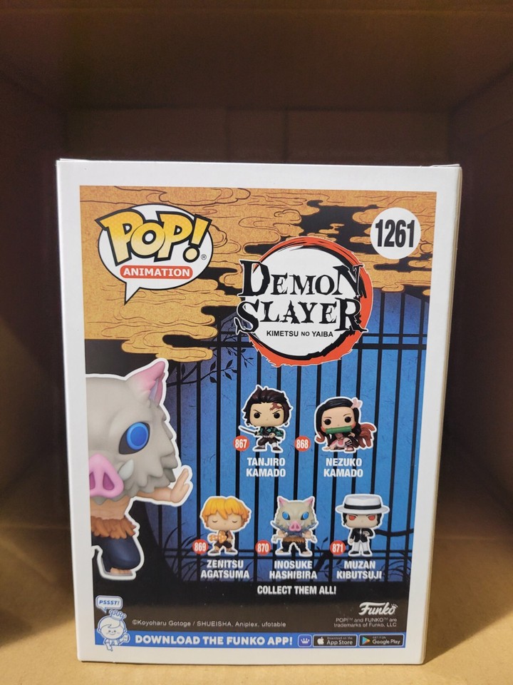 Funko Pop! Demon Slayer Inosuke Hashibira #1261 Special Edition Brand ...