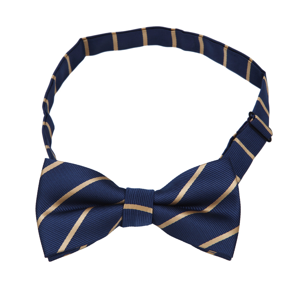 Premium Men's Striped Adjustable Tuxedo Neck Bowtie Bow Tie - Diff ...
