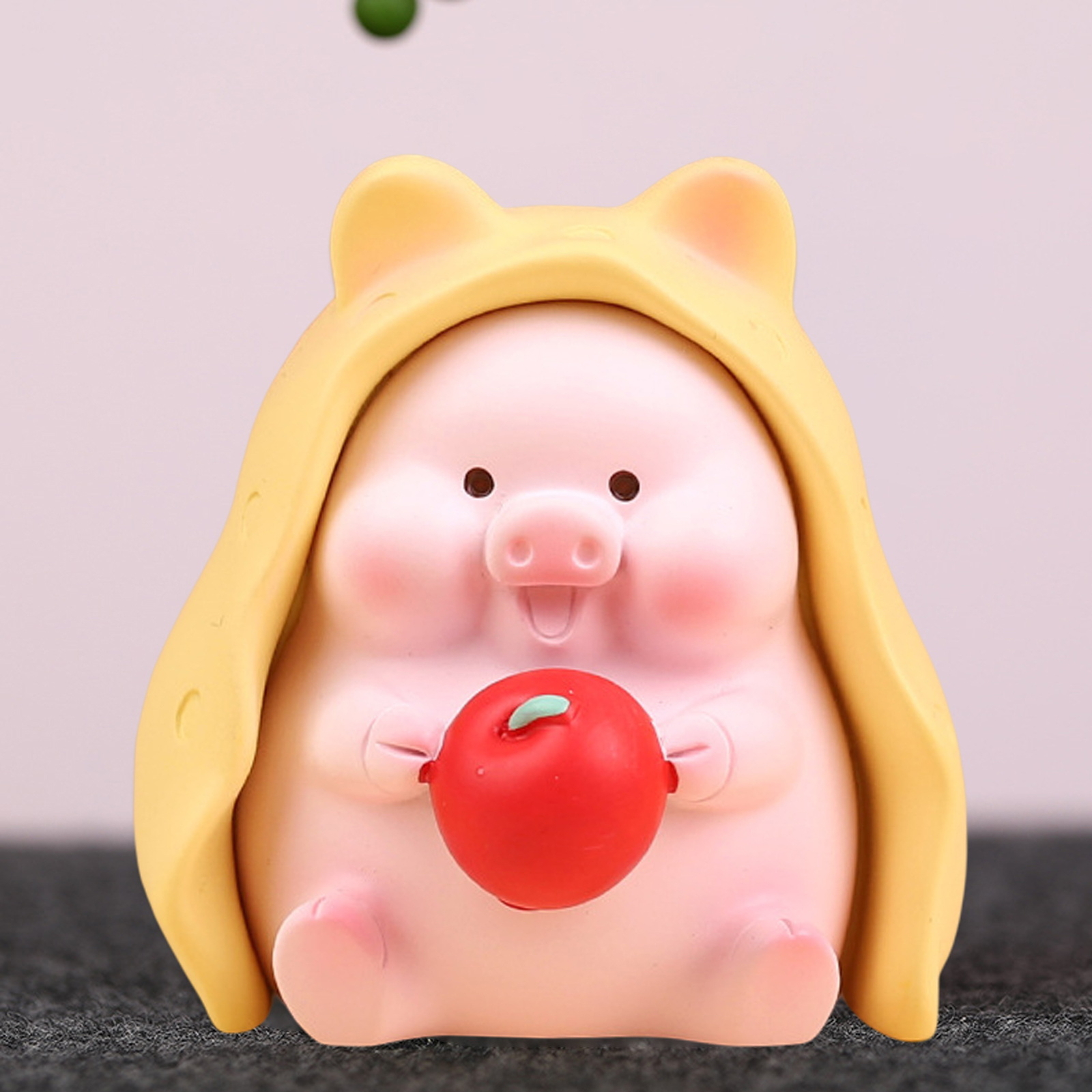 Blanket Pig Figurine Anti-scratch Diy Pig Ornament Student Gift Smooth ...