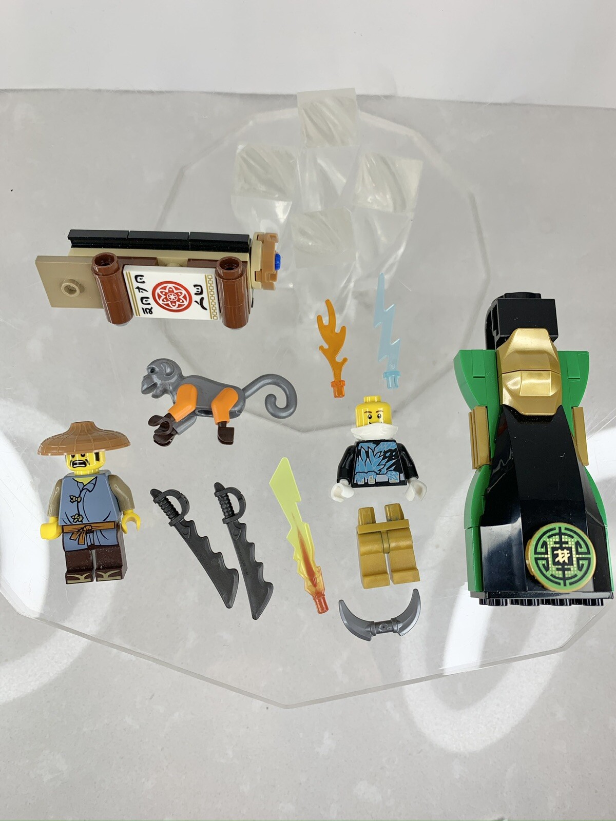 LEGO NINJAGO Manta Ray Bomber 70609 Monkey 70605 Zane 70636 Spinjitzu ...