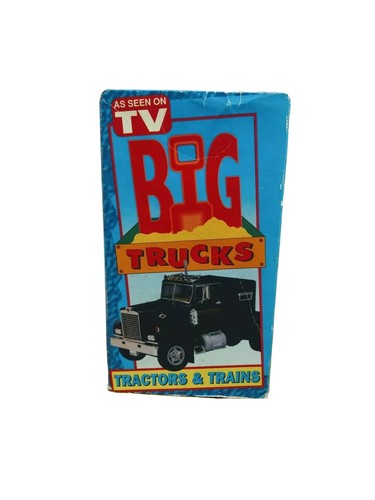 Big Trucks Tractors & Trains VHS 1994 ~ 084296059782 | eBay