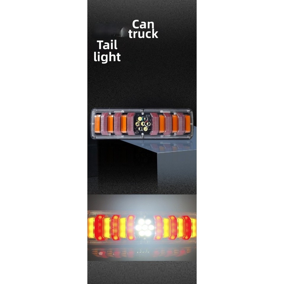 LED Tail Light Brake Signal Light High-brightness LEDs Multi-function ...