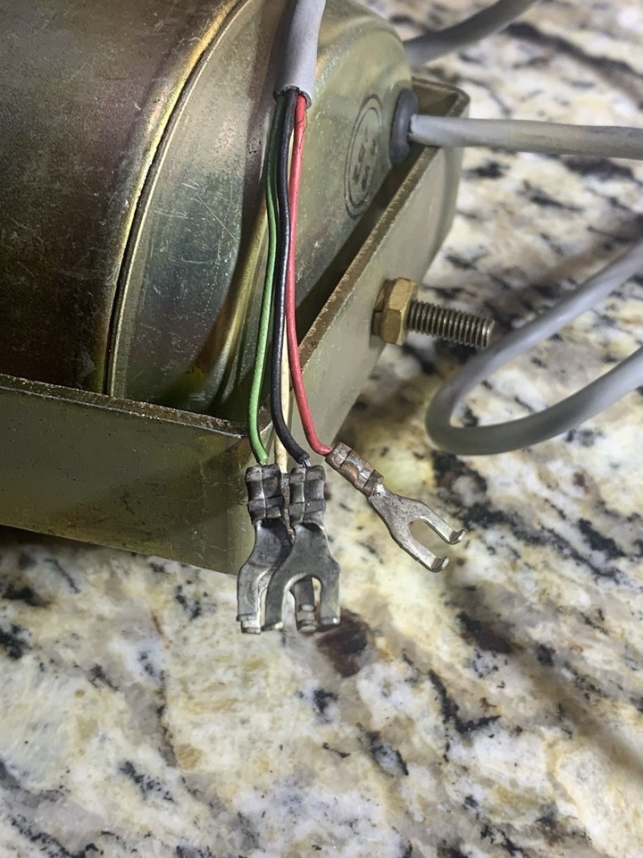 SW Stewart Warner Oil Pressure Gauge Gage Amperes Green Line Vintage ...