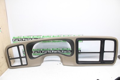 03-06 GMT 800 Dash Trim Bezel Tan OEM Double Din Gauge Cluster | eBay