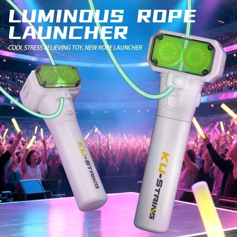 XMAS SALE ! Lasso String Shooter Loop Toy Handheld Zip Rope Launcher ...