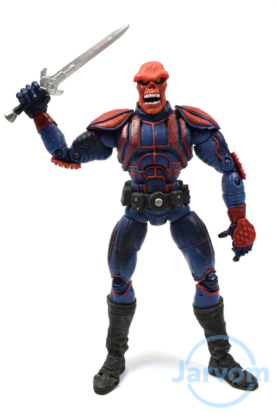 Marvel Legends 6" Inch Toybiz Face Off Red Skull Loose Complete | eBay