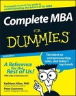 Complete MBA For Dummies, Allen, Kathleen, Economy, Peter ...