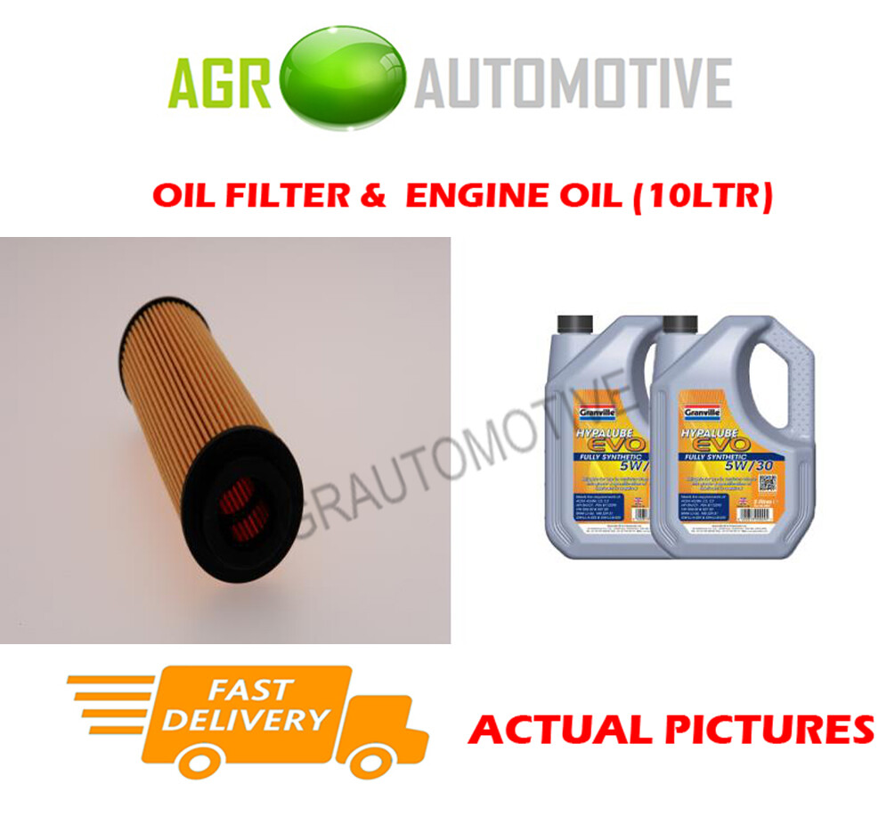 OEM SPEC PETROL OIL FILTER + VL 5W30 OIL FOR MERCEDES-BENZ C180 1.8 156 ...