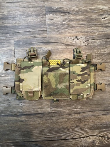 EmersonGear Mayflower Style 4 Mag Chest Rig Placard Multicam Excellent ...