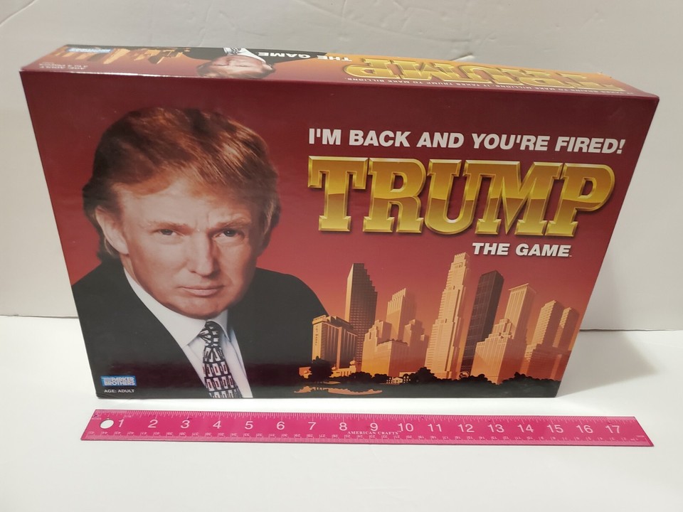TRUMP The Game 2004 Parker Brothers Board Game Complete | eBay
