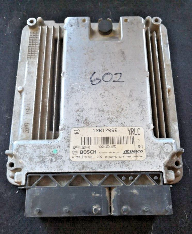 2007.5-2010 LMM Duramax 12617082 12609441 ECM PCM ECU *READ DESCRIPTION ...