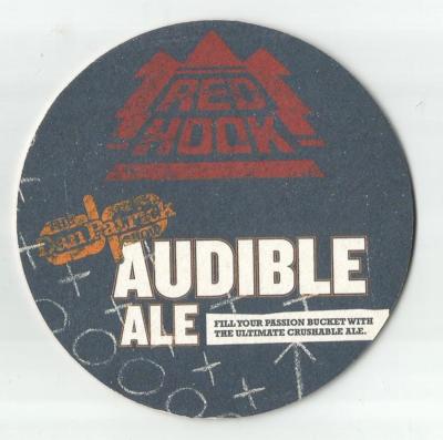 16 Redhook Brewing Co Audible Ale The Dan Patrick Show Beer Coasters | eBay