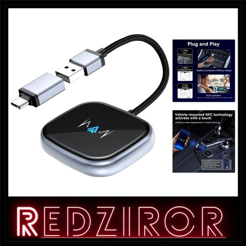 Wireless Android Auto Adapter with NFC Technology - Quick Connect ...