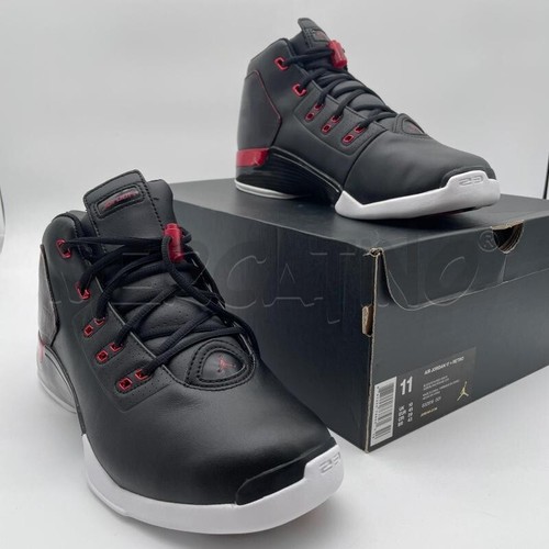 AIR JORDAN 17 RETRO men's shoes black/RED GYM white new | eBay