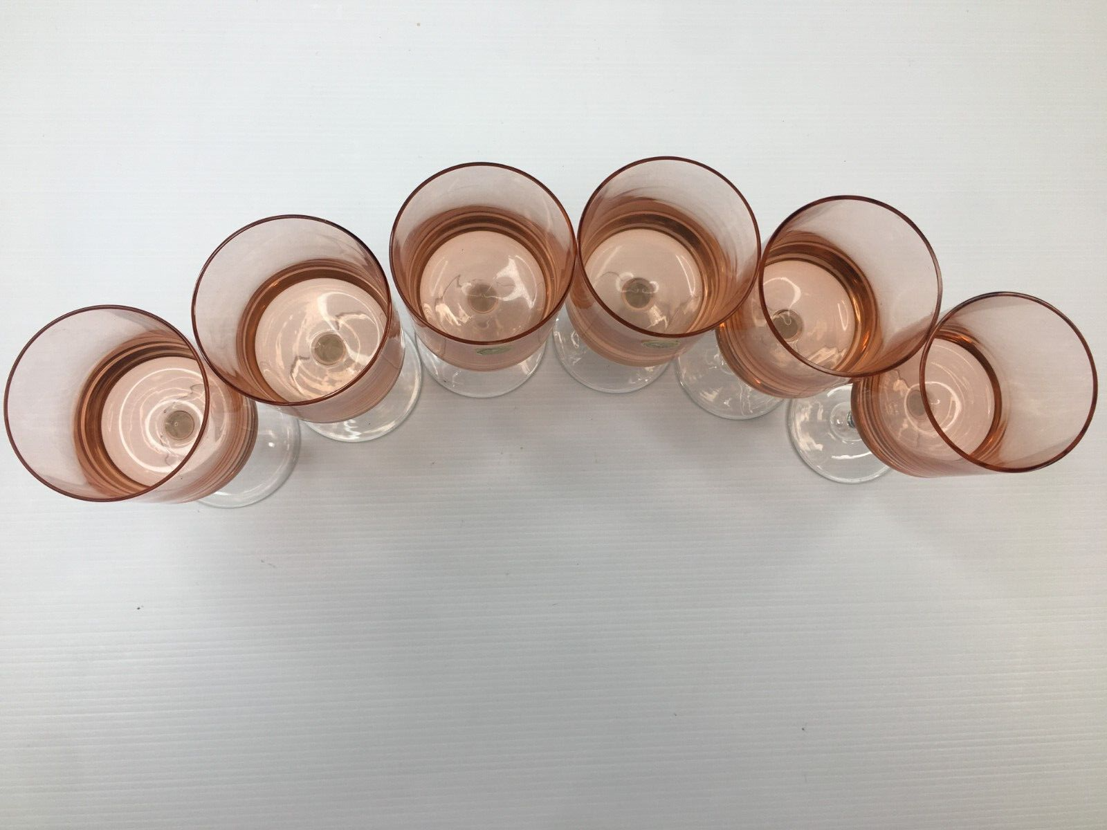 VINTAGE/RETRO PORT COLOURED GLASSES - MADE IN RUMANIA - SET OF 6 | eBay ...