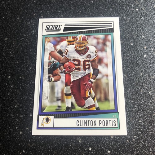 Clinton Portis 2022 Panini Score Football #260 NFL Washington Redskins ...