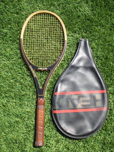 Classic Vintage AMF HEAD Edgewood Tennis Racquet w/ Cover Wood ...
