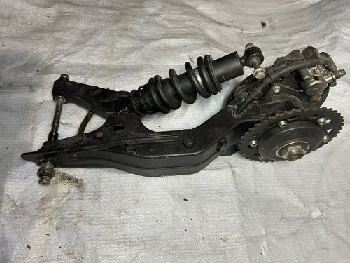 Swing arm single sided custom Hawk NT650 88-91 GT NT Honda WITH SHOCK ...