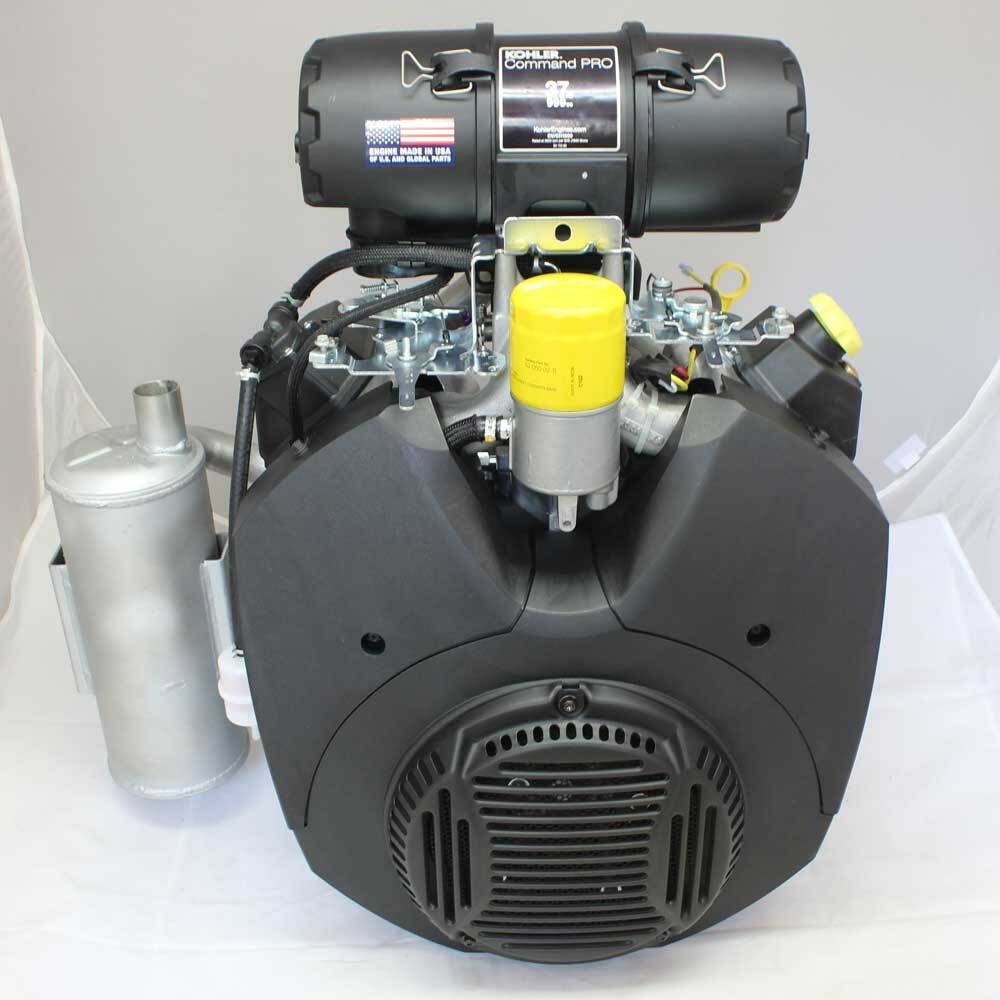 Kohler CH1000 Replacement Engine 1.44"x4.45" Crank w/ Muffler, Controls ...