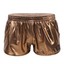 Mens Shiny Metallic Boxer Shorts Raves Dance Party Club Swimwear Thong ...